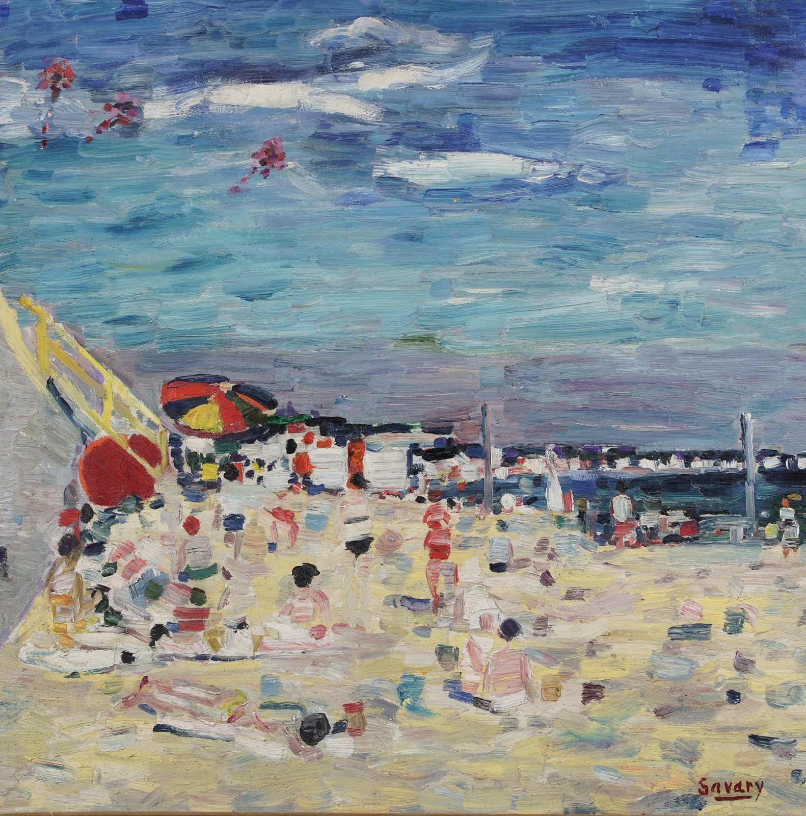 Robert Savary | La plage | MutualArt