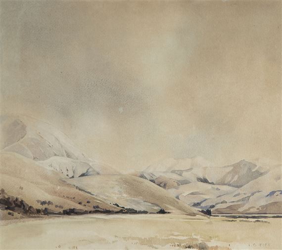 Ivy Grace Fife | Porters Pass 35 x 39cm | MutualArt