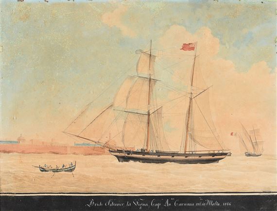 Nicholas S. Cammillieri | The British barque Anna Robertson of ...