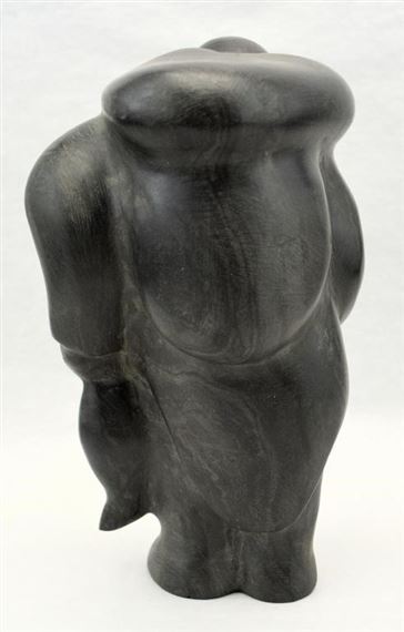 Barnabus Arnasungaaq | Man with Fish (1993) | MutualArt