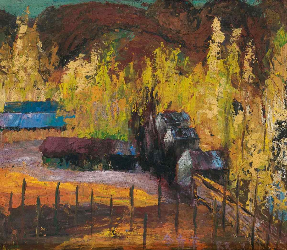 Li Qingping | Splendor of Autumn (1988) | MutualArt