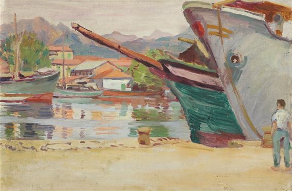 Duncan Grant | Portrait of Paul Roche (1946) | MutualArt