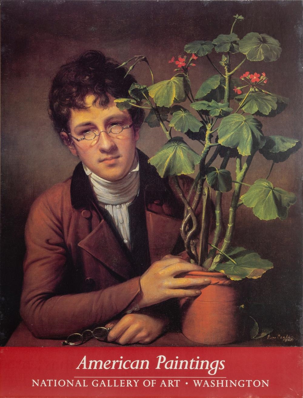 Rembrandt Peale | Rubens Peale with a Geranium | MutualArt