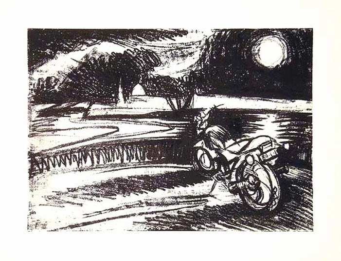 Isabelle Borg | Elsie By Street Light and Moonlight | MutualArt