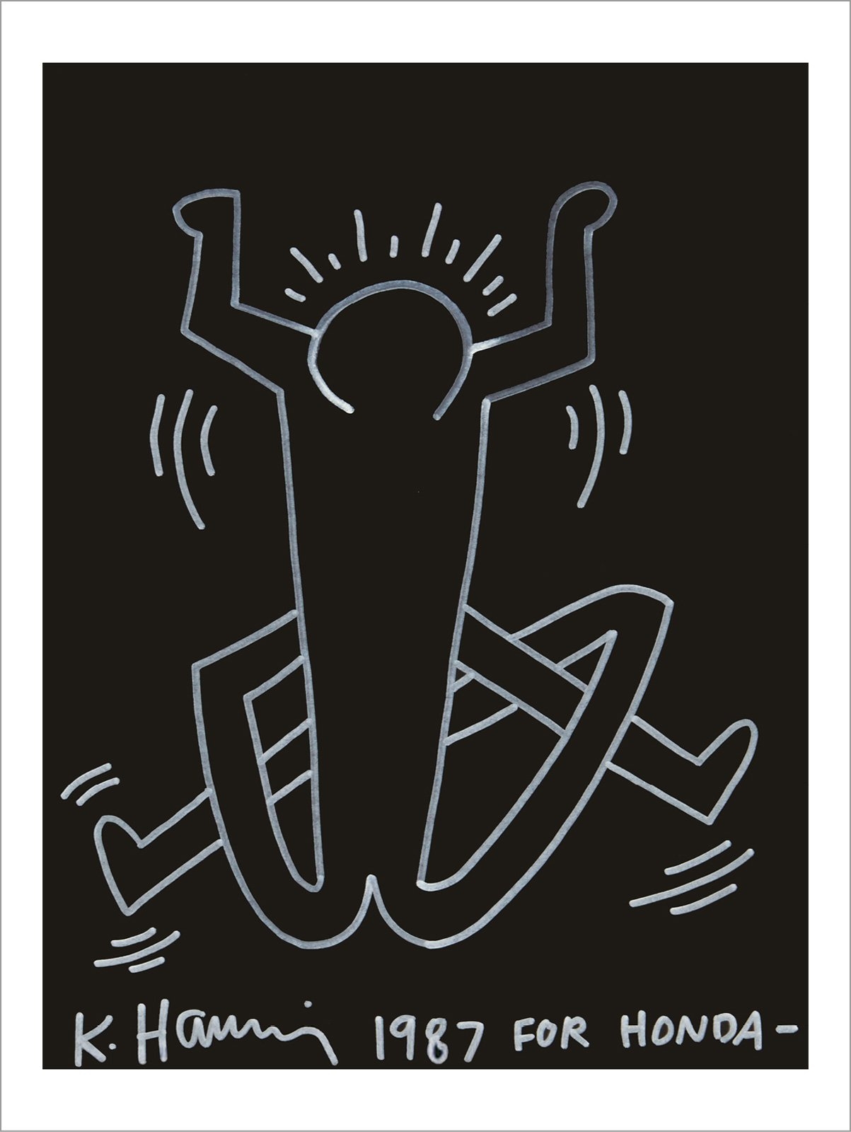 Keith Haring | For Honda (1987) | MutualArt