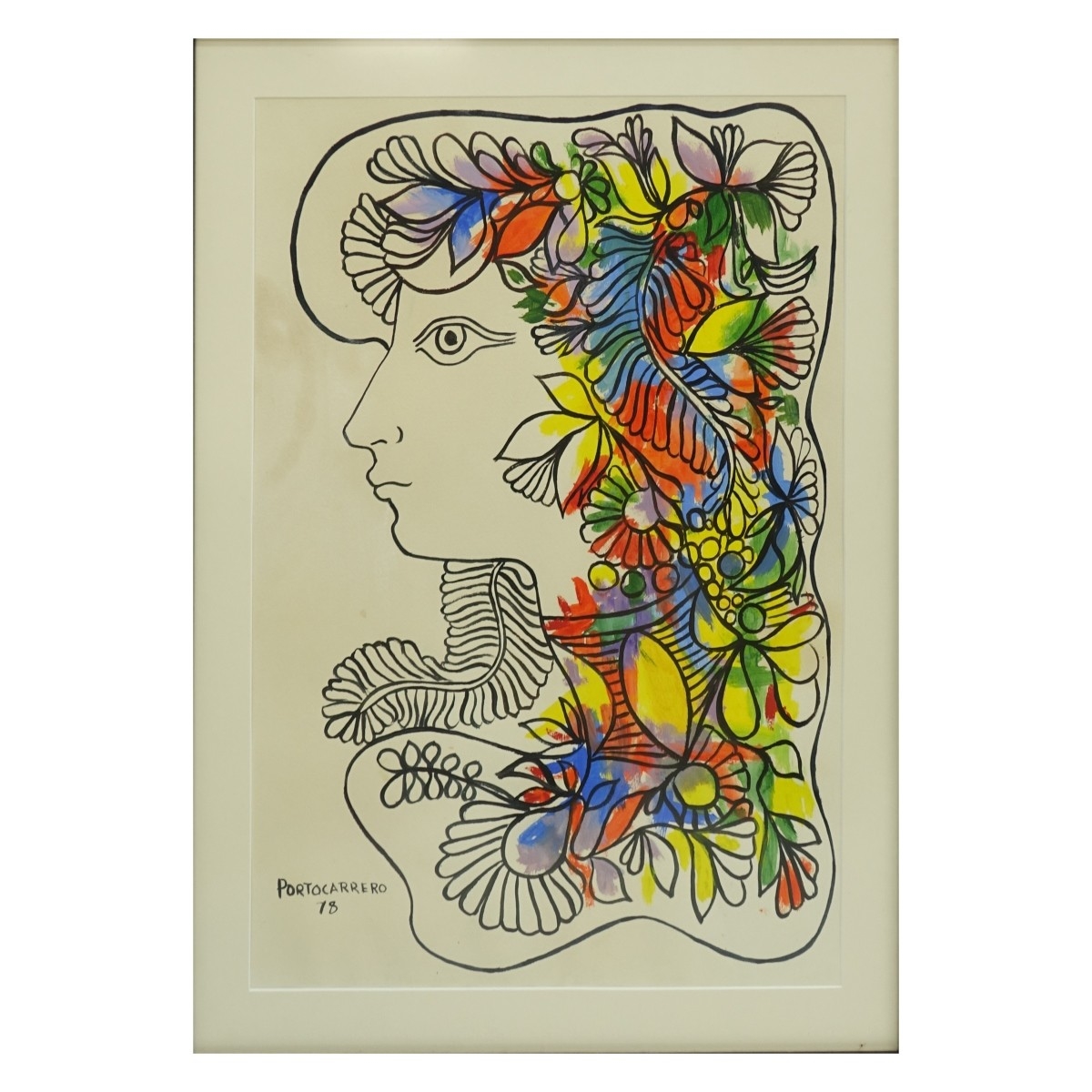 René Portocarrero | Flora (1978) | MutualArt