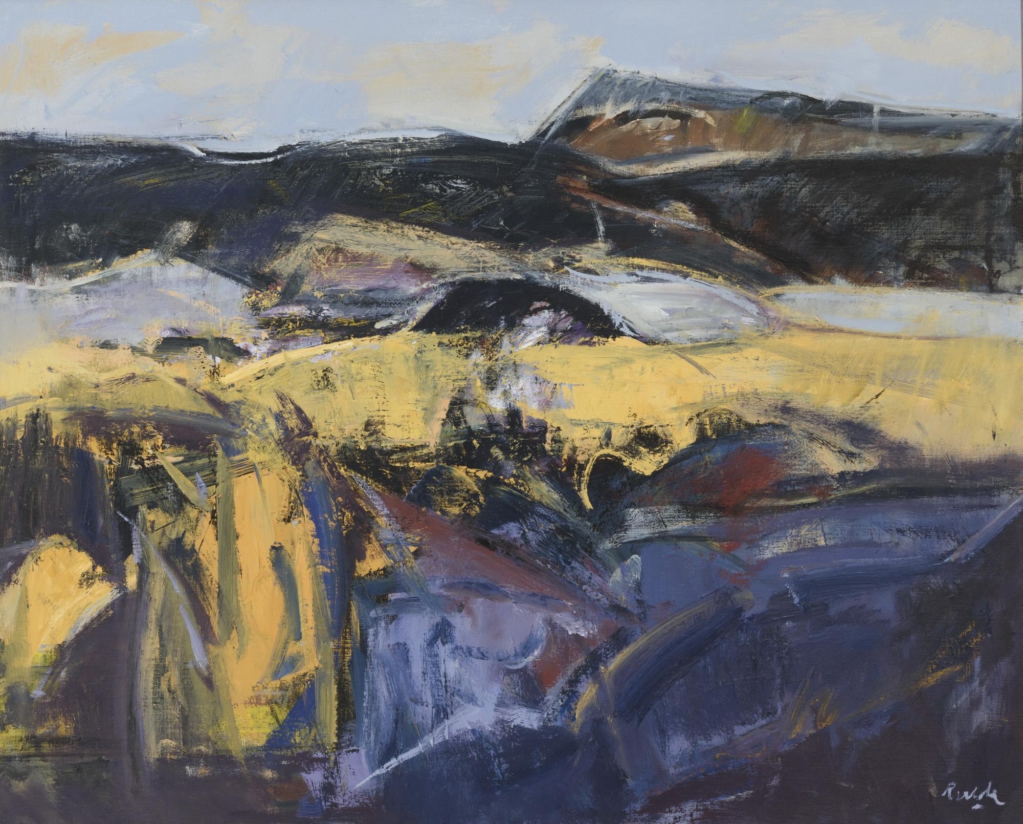 Jose Maria Rueda | Cerros negros (1988) | MutualArt