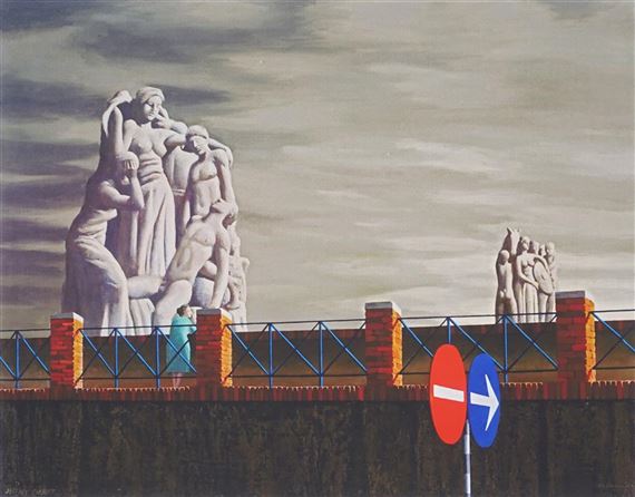 Jeffrey Smart Reflected Arrows Clipart