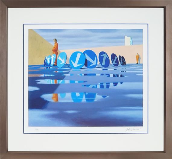 Jeffrey Smart Reflected Arrows Clipart