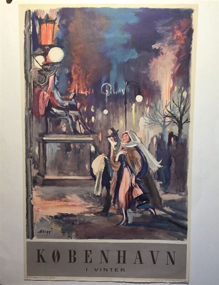 Maggi Baaring | Copenhagen, tourist posters from 1957 (1957) | MutualArt