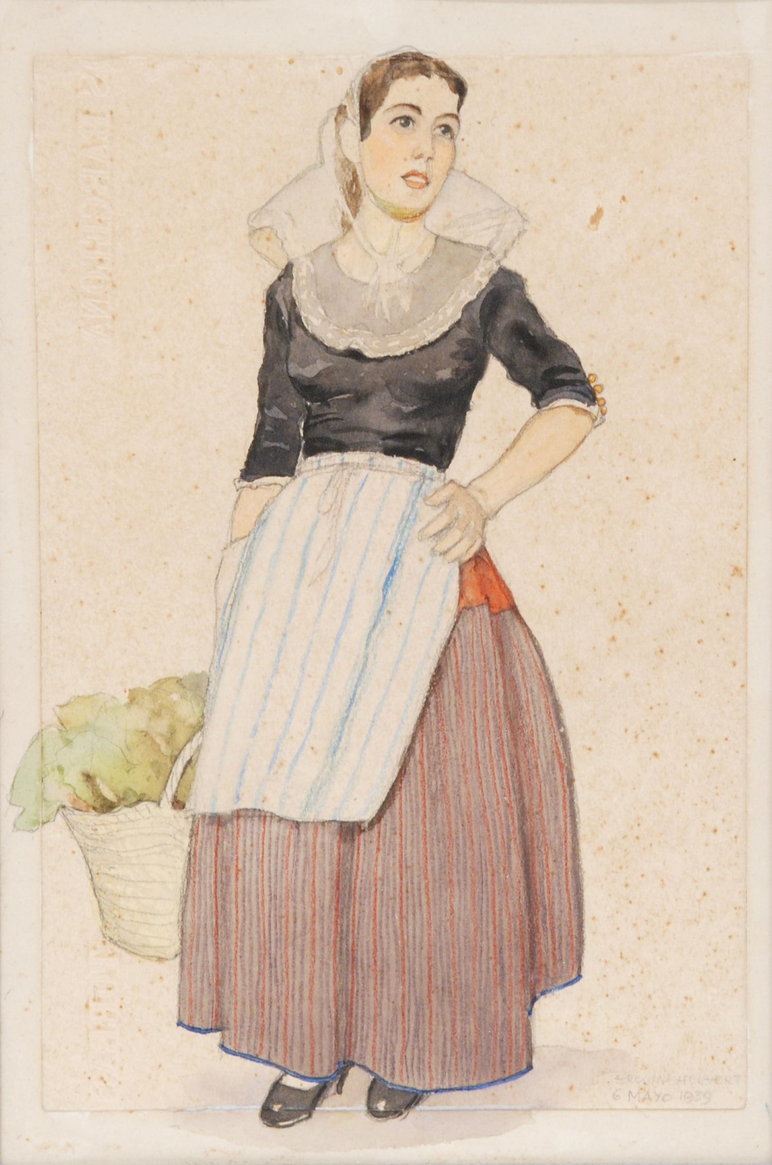 Erwin Hubert | DE VUELTA DEL MERCADO (1939) | MutualArt