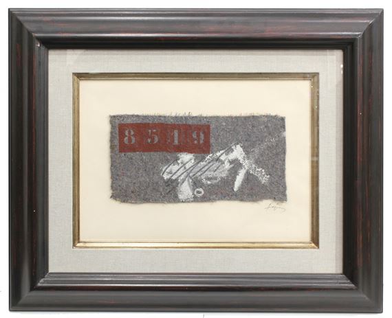 Antoni Tàpies | CROSS AND X (1979) | MutualArt