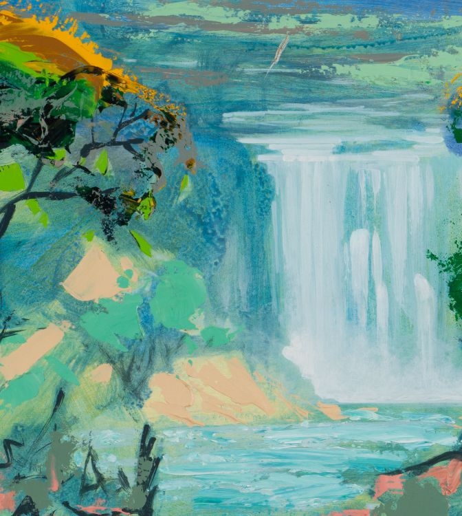 Mark Enslin | Waterfall (99) | MutualArt