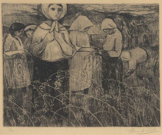 Eleanor Frances Esmonde-White | Women Harvesting | MutualArt