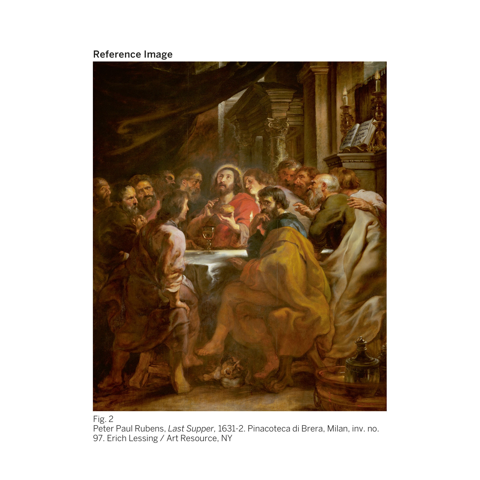 Peter Paul Rubens | THE LAST SUPPER, EN GRISAILLE | MutualArt