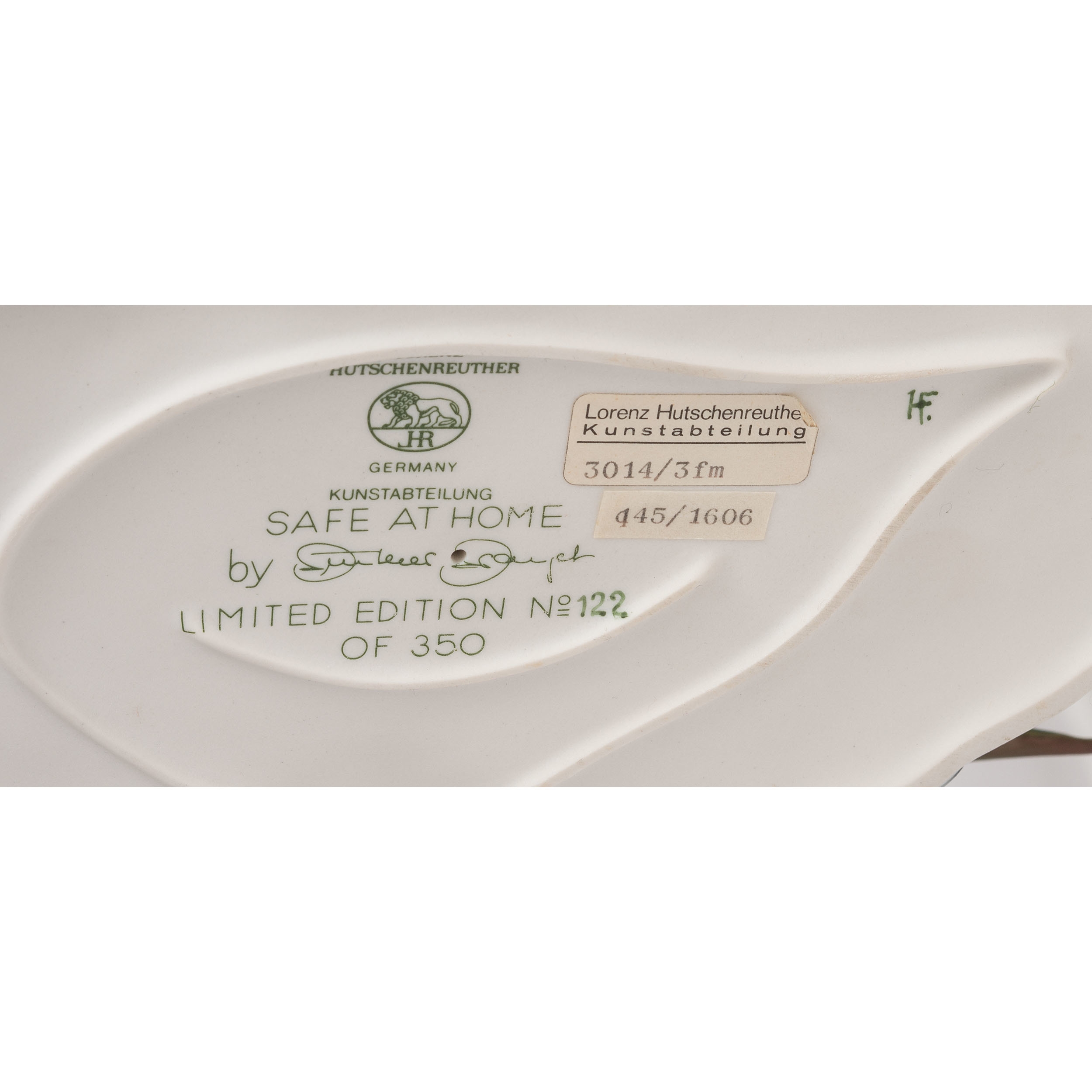 Günther Granget | Hutschenreuther by Gunther Granget Safe At Home ...