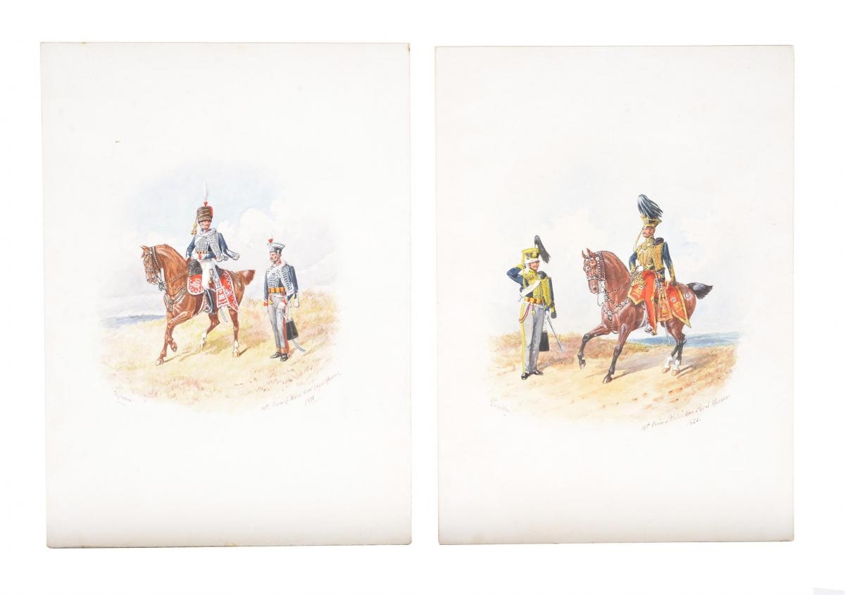 Richard Simkin | 10th Prince of Wales's Own Royal Hussars, 1811; 10th ...