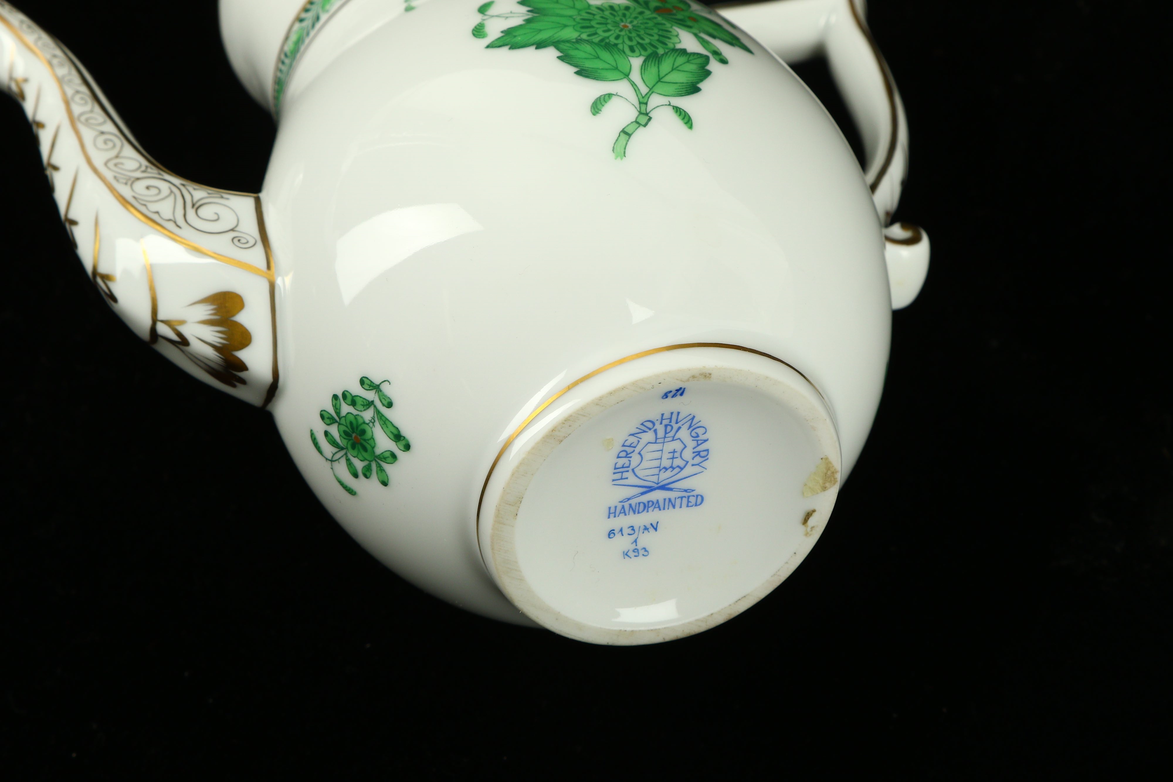 Herend Porcelain Factory | Two Works: A Herend porcelain miniature ...