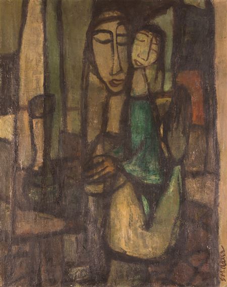Samuel Adler | Mother and Child | MutualArt