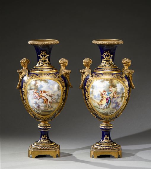 Sèvres Porcelain Factory | Untitled (vases) (Circa 1900) | MutualArt