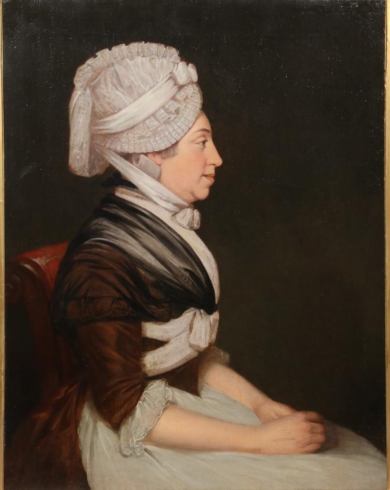 American School, 19th Century | Profile Portrait of a Seated Upper ...