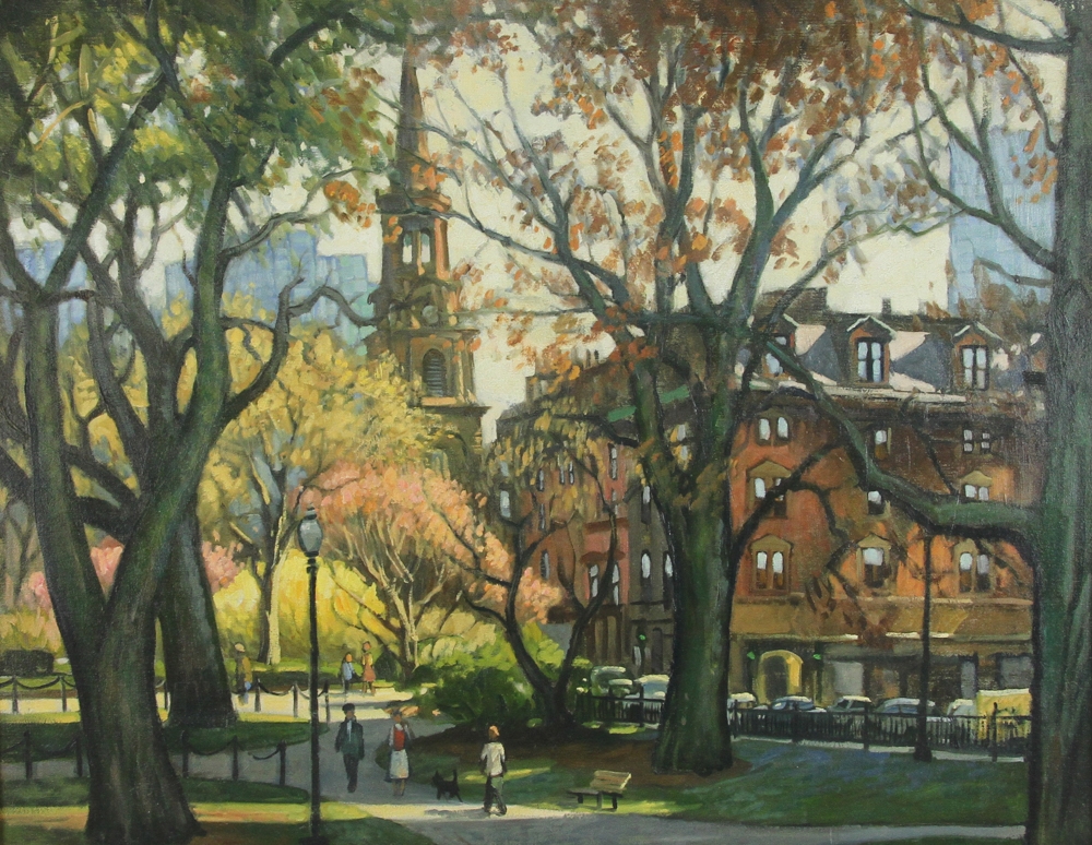 Ken Knowles | Arlington Street from Boston Garden (2008) | MutualArt