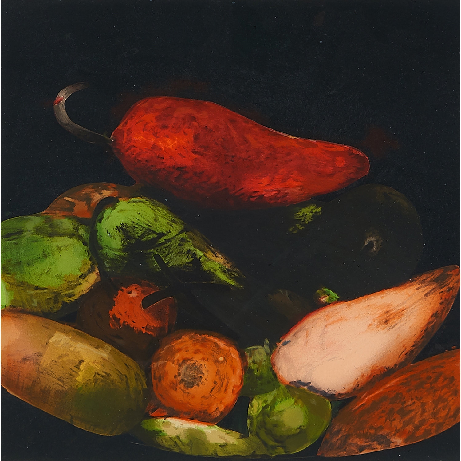Donald Sultan | Flowers (1991) | MutualArt