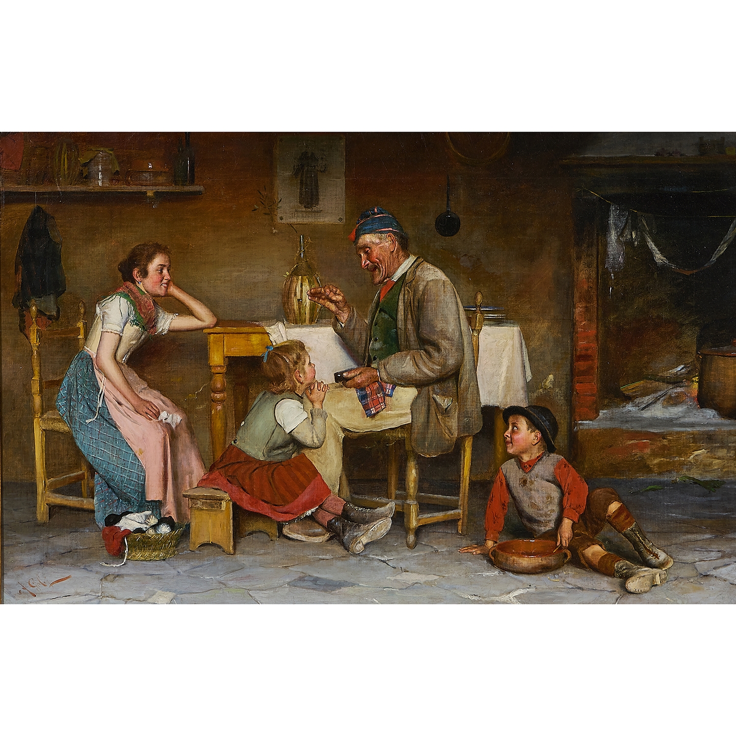 Fausto Giusto | Grandpa's Snuff | MutualArt
