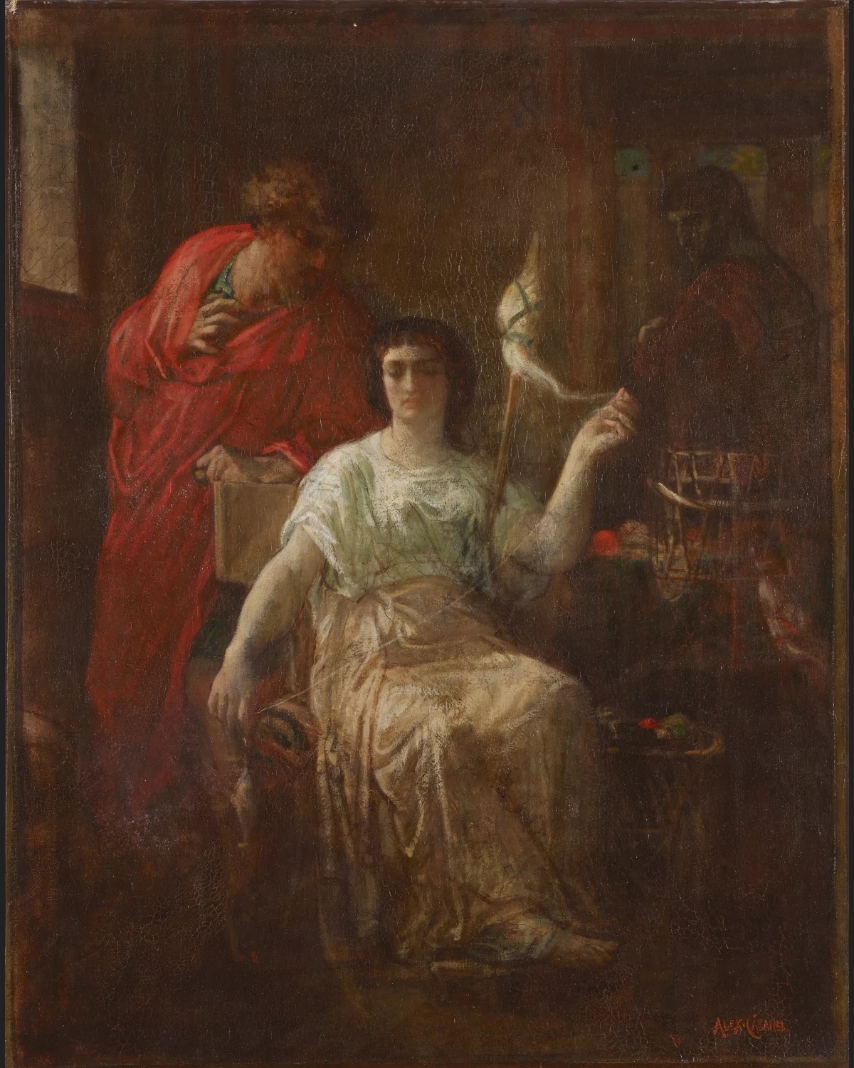 Alexandre Cabanel | Lucrece et Sextus Tarquin (Circa 1877) | MutualArt