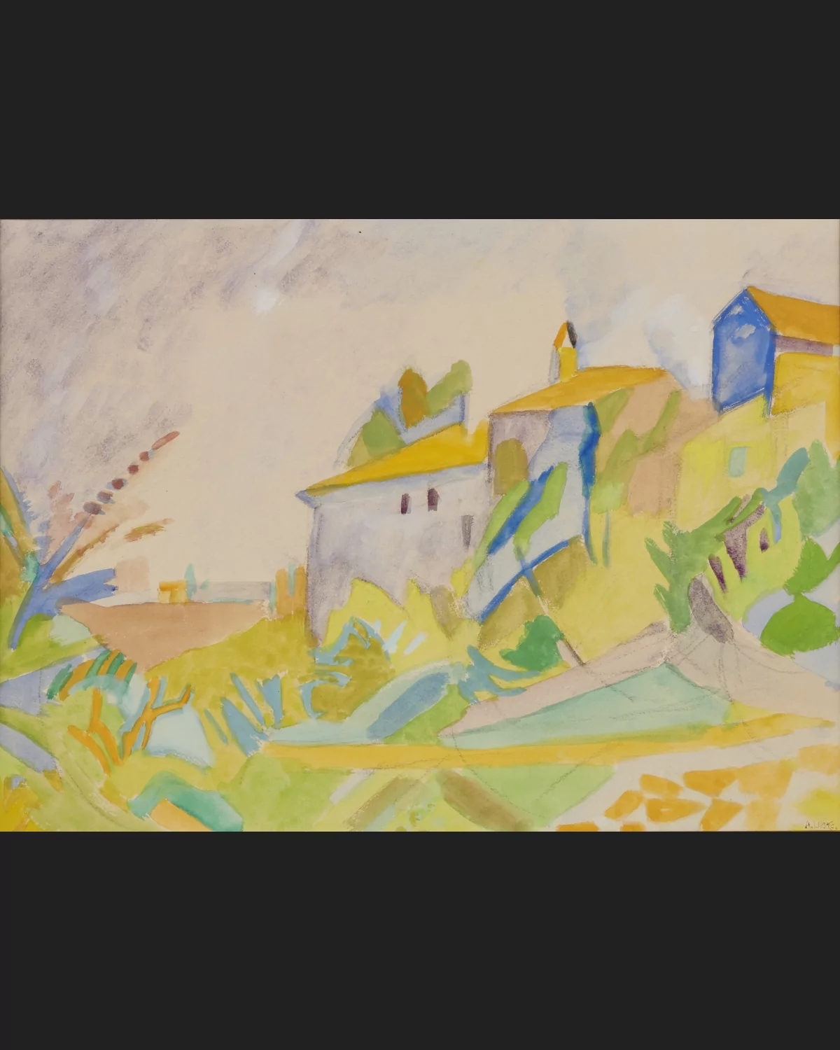 André Lhote | Village de Provence | MutualArt