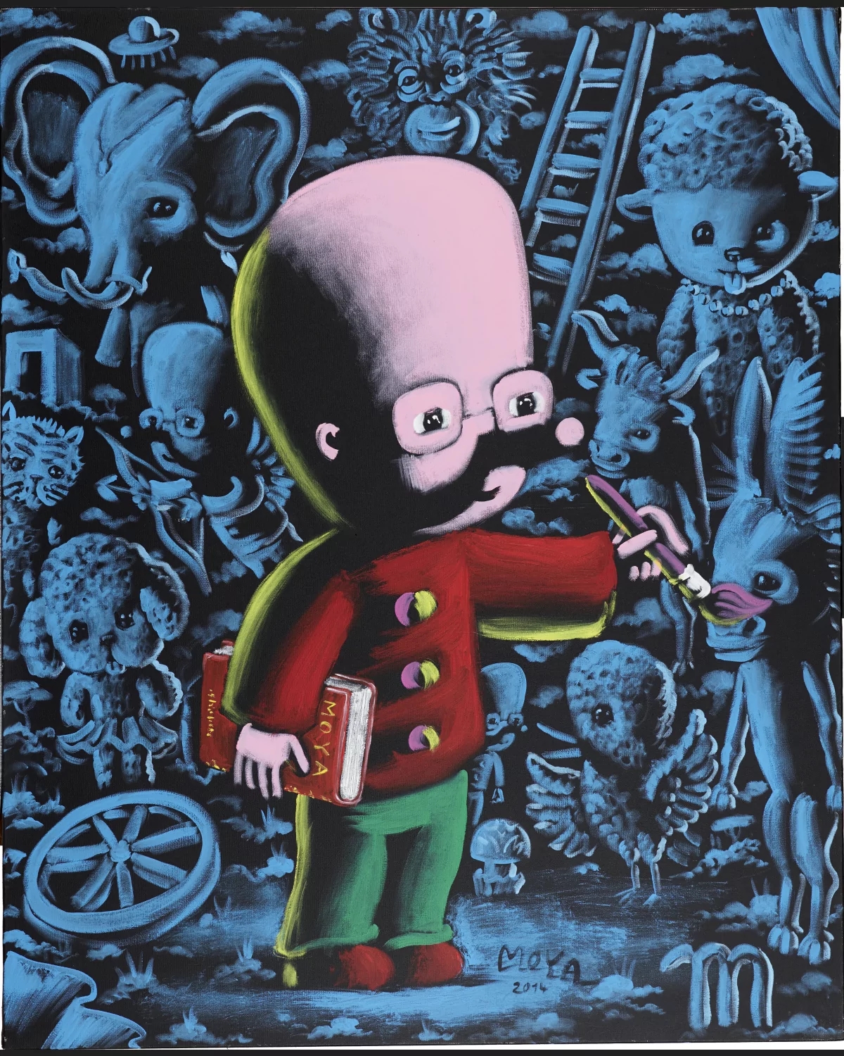 Patrick Moya | Le Peintre et Ses Modeles (2014) | MutualArt