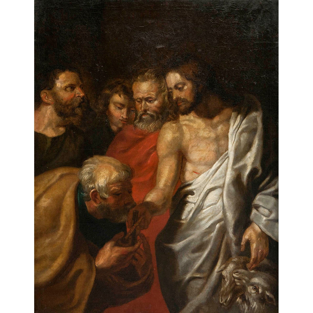 Peter Paul Rubens | Christ Handing the Keys Over to Peter (1616 ...