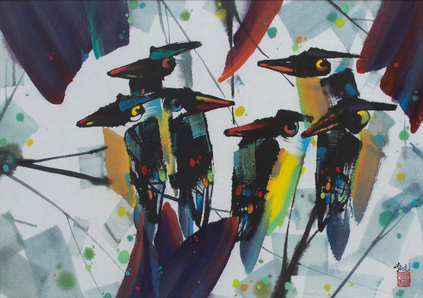 Li Fuyuan | Six Toucans | MutualArt