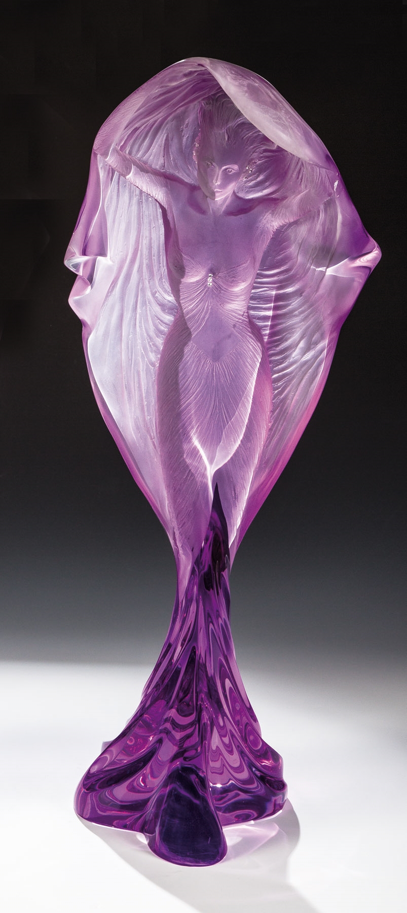 Ann Froman | Young woman in evening dress with veil (1989) | MutualArt