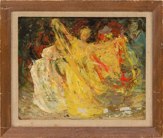 William Baxter Closson | A dancing woman | MutualArt