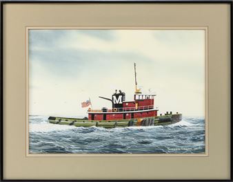 Steven Cryan | Tugboat Nancy Moran (1983) | MutualArt