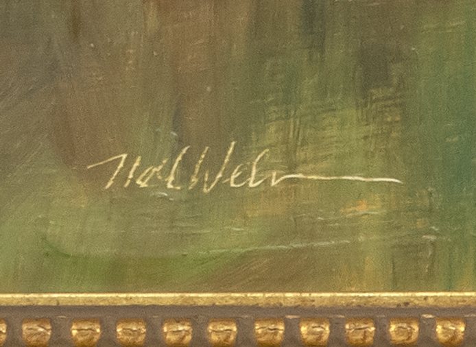 Noel Weber | Landscape with a pond | MutualArt