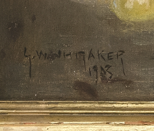 George William Whitaker | Still life of fruit (1903) | MutualArt