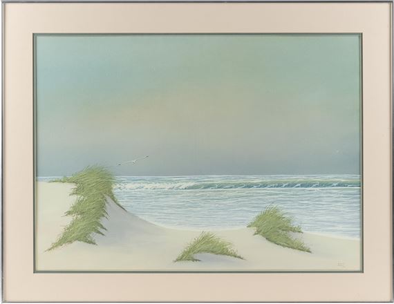 Robert Blazek | Dunes, After Rain, High Head Beach (1988) | MutualArt