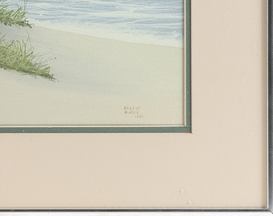 Robert Blazek | Dunes, After Rain, High Head Beach (1988) | MutualArt