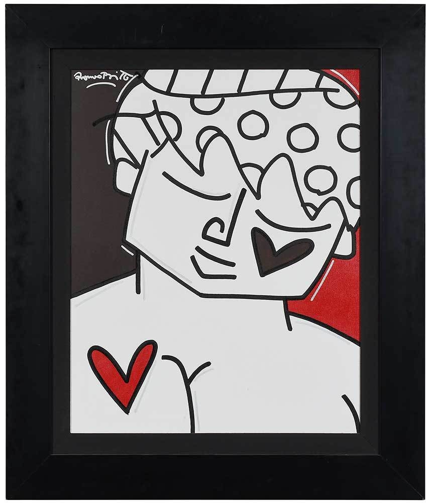 Romero Britto | Heart Boy (2001) | MutualArt