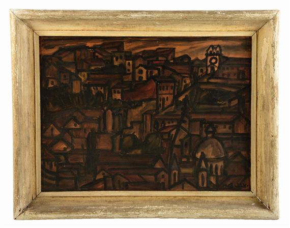 Georges Rouault | IMPRESSIONIST ISRAELI LANDSCAPE (1948) | MutualArt