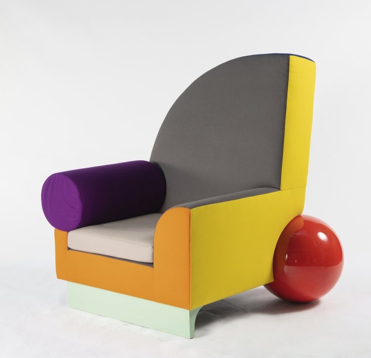 Peter Shire | 'Bel Air' chair (1982) | MutualArt