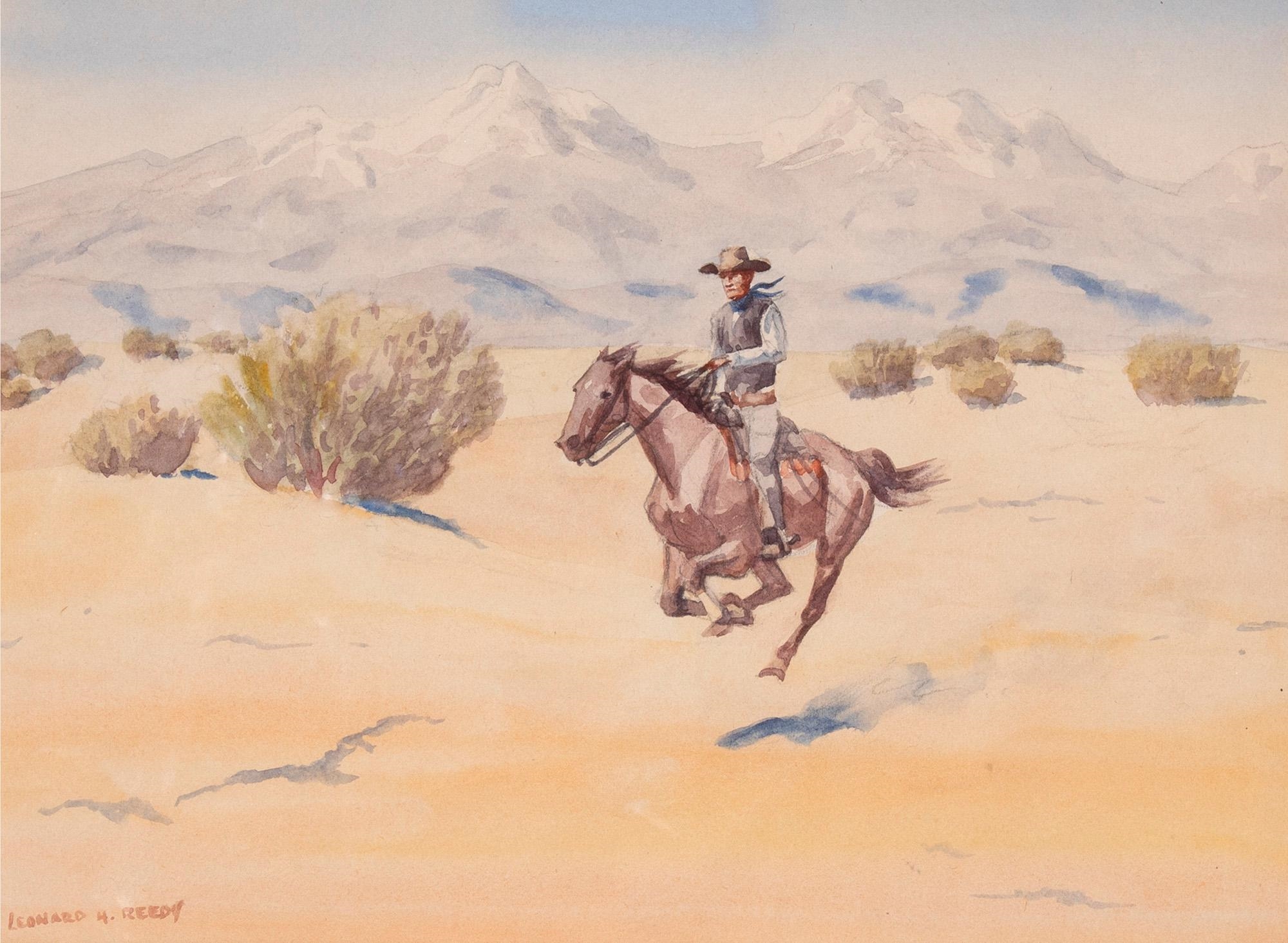 Leonard Howard Reedy | INDIAN ENCAMPMENT | MutualArt