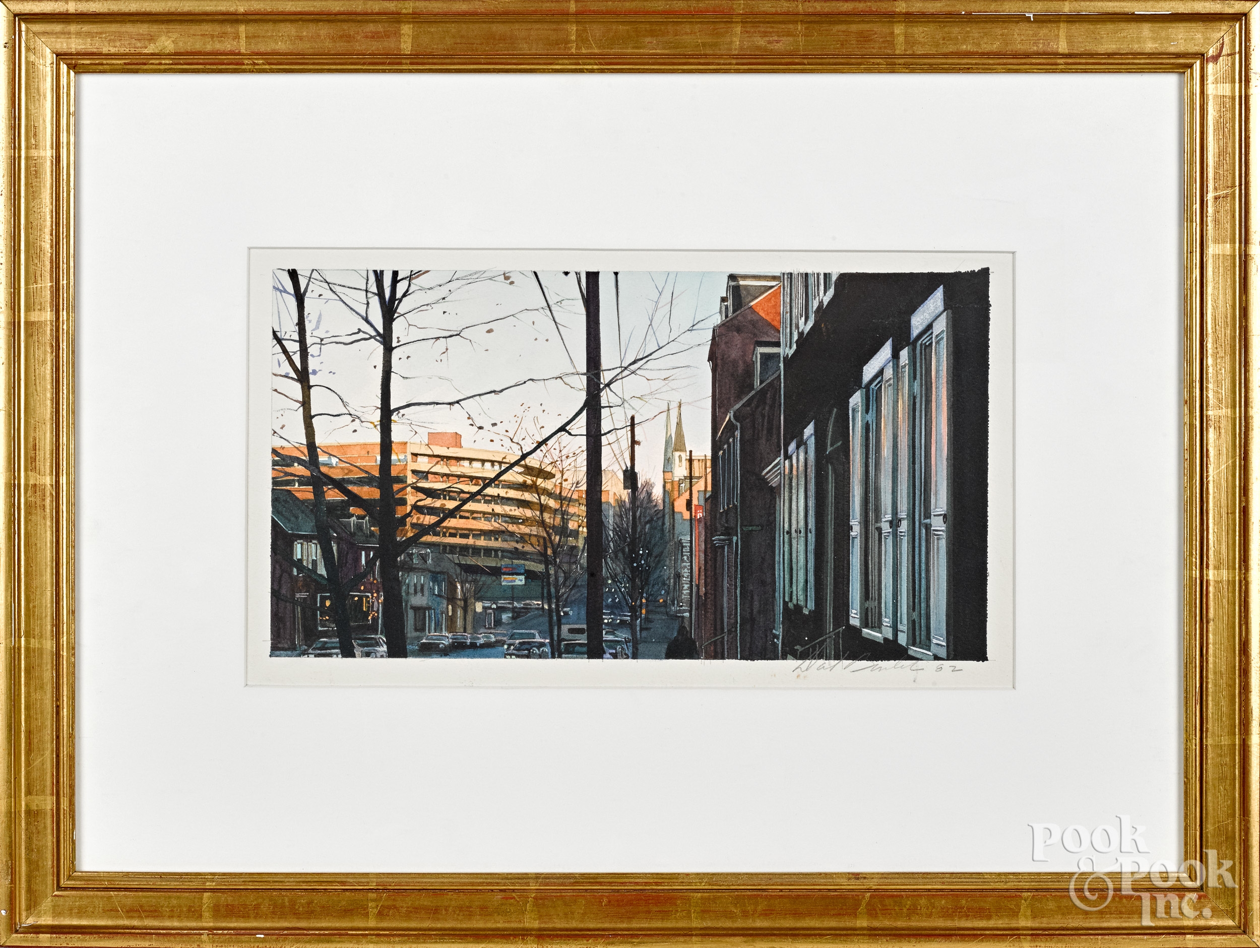 David Brumbach | Lancaster street scene | MutualArt