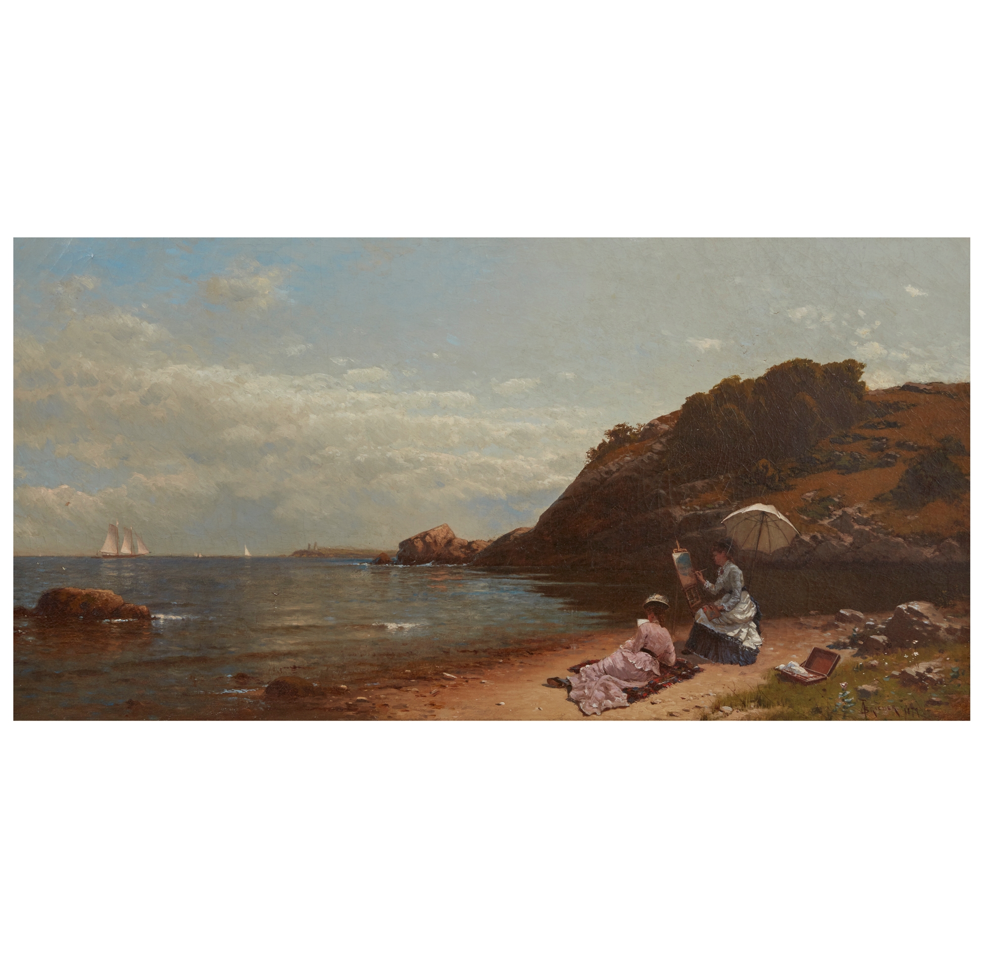 Alfred Thompson Bricher | Seascape (1879) | MutualArt