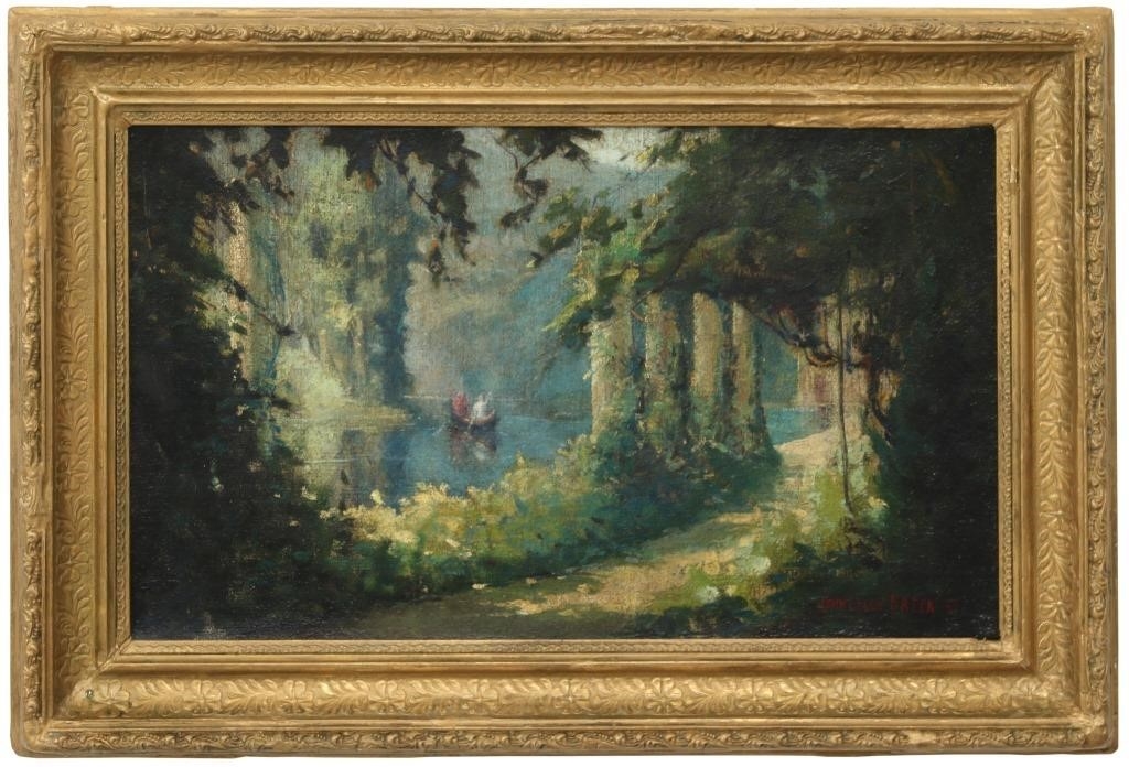 John Leslie Breck | Giverny Hillside (1887 - 1891) | MutualArt