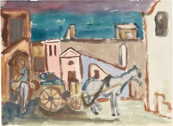 Werner Gilles | Auf Ischia (1938) | MutualArt