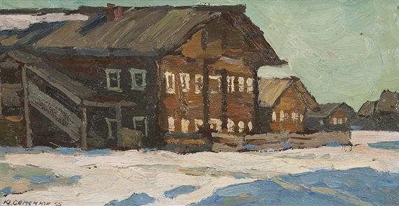 Yuri Ivanovich Semenyuk | Northern motive (1965) | MutualArt