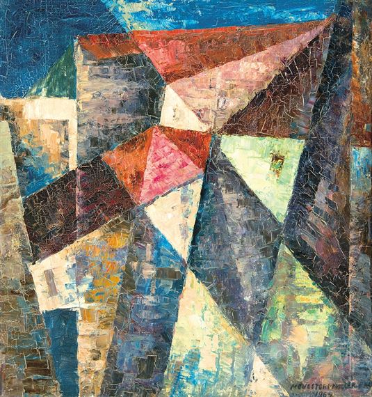 Pal Monostori-Moller | Ancient Houses (1964) | MutualArt